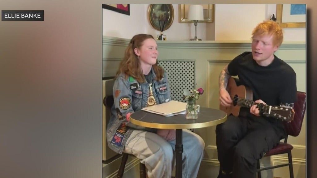 Local musician sings with Ed Sheeran after "Dive" cover goes viral