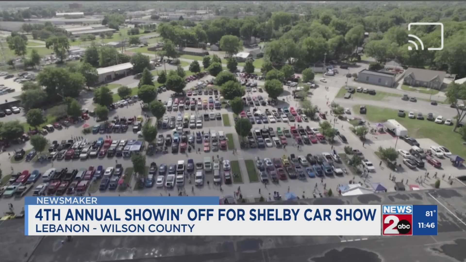 Newsmaker: 4th Annual Showing Off For Shelby Car Show