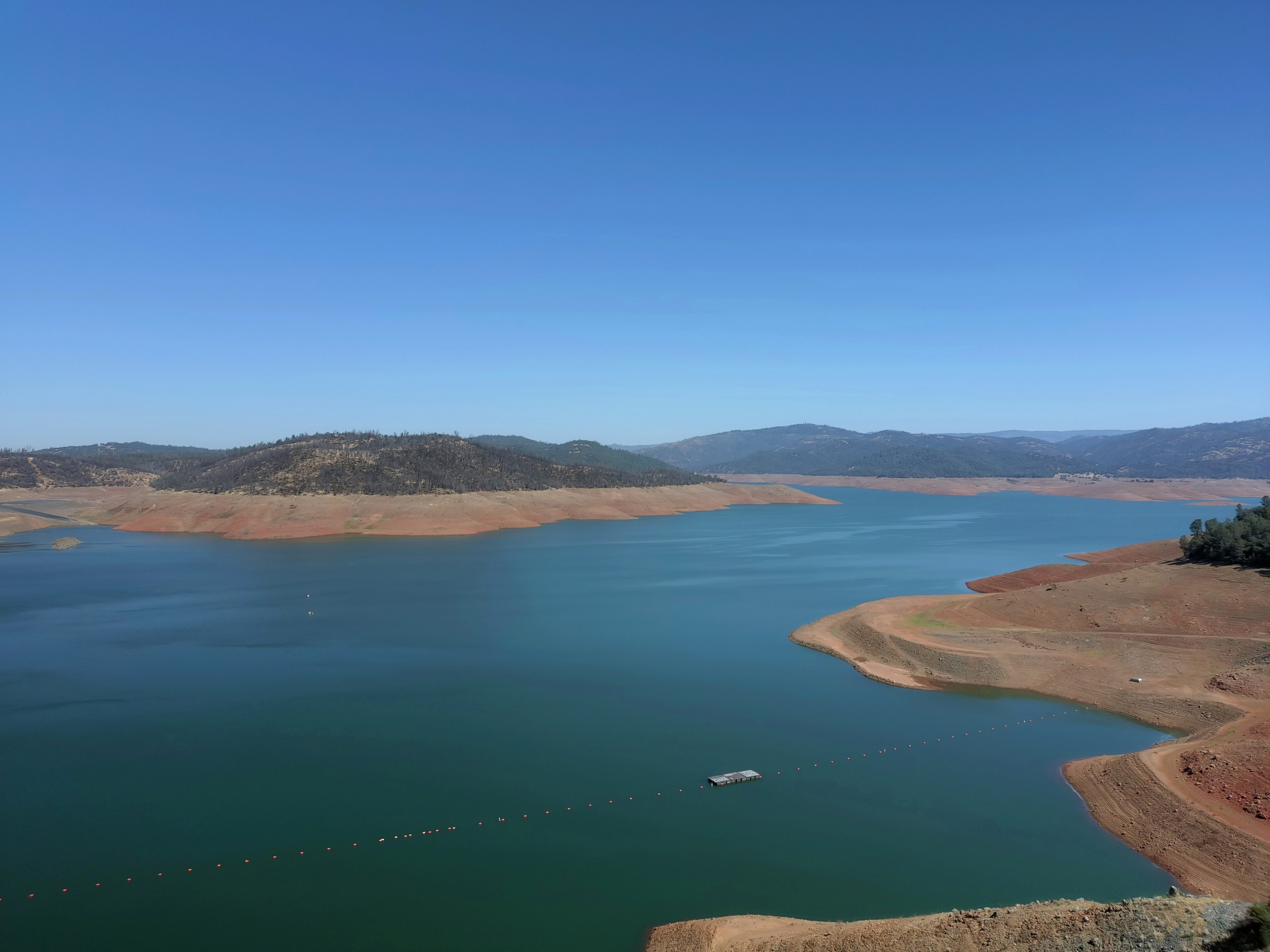 California reservoir update as water levels start to fall