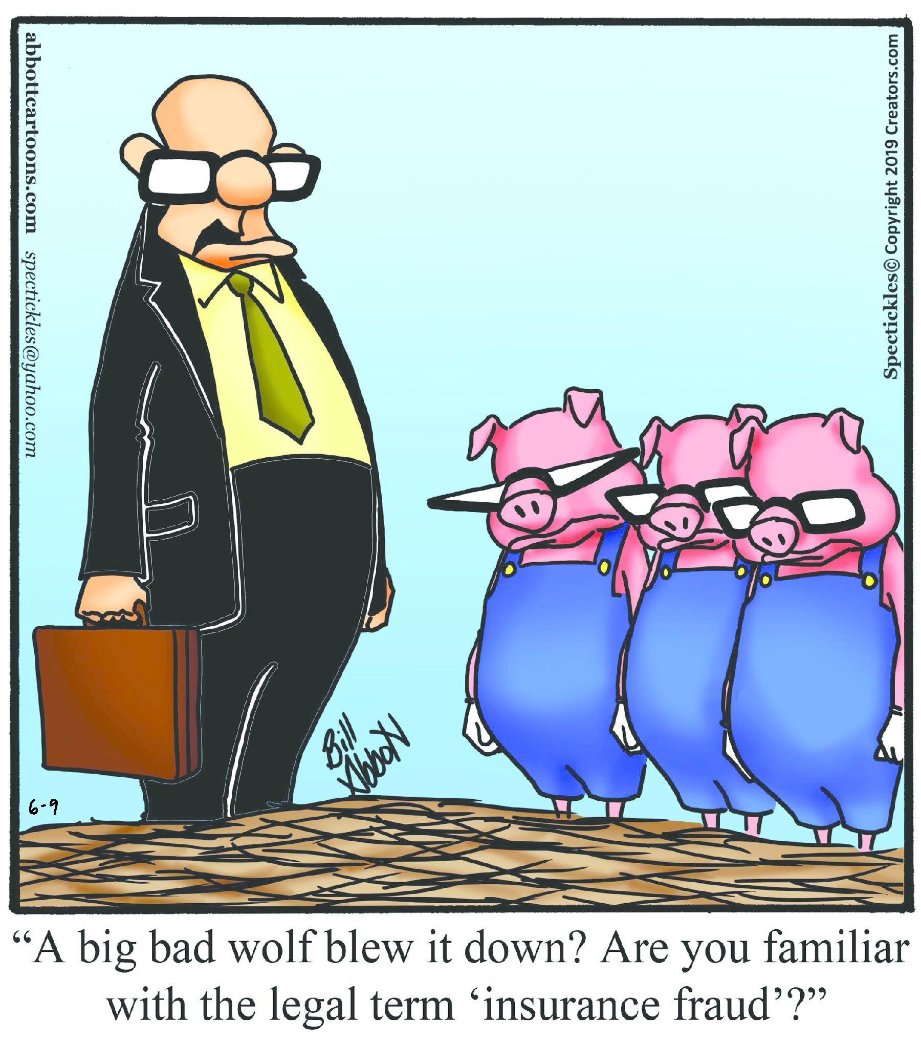 The Latest “Spectickles” Comic Strips by Bill Hart