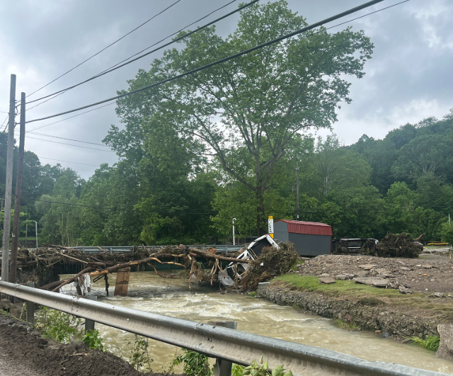 Small West Virginia business district grapples with flood aftermath following deadly storms
