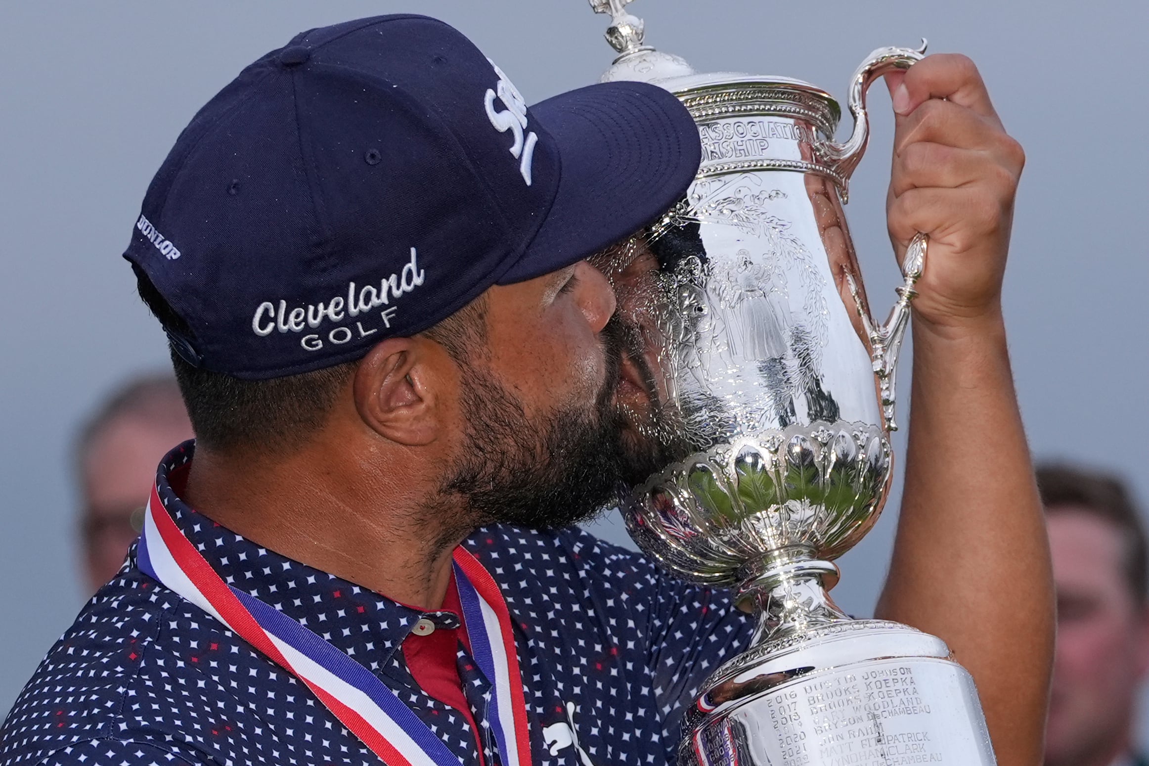 US Open champion JJ Spaun turned a free fall into a title at rain-soaked Oakmont