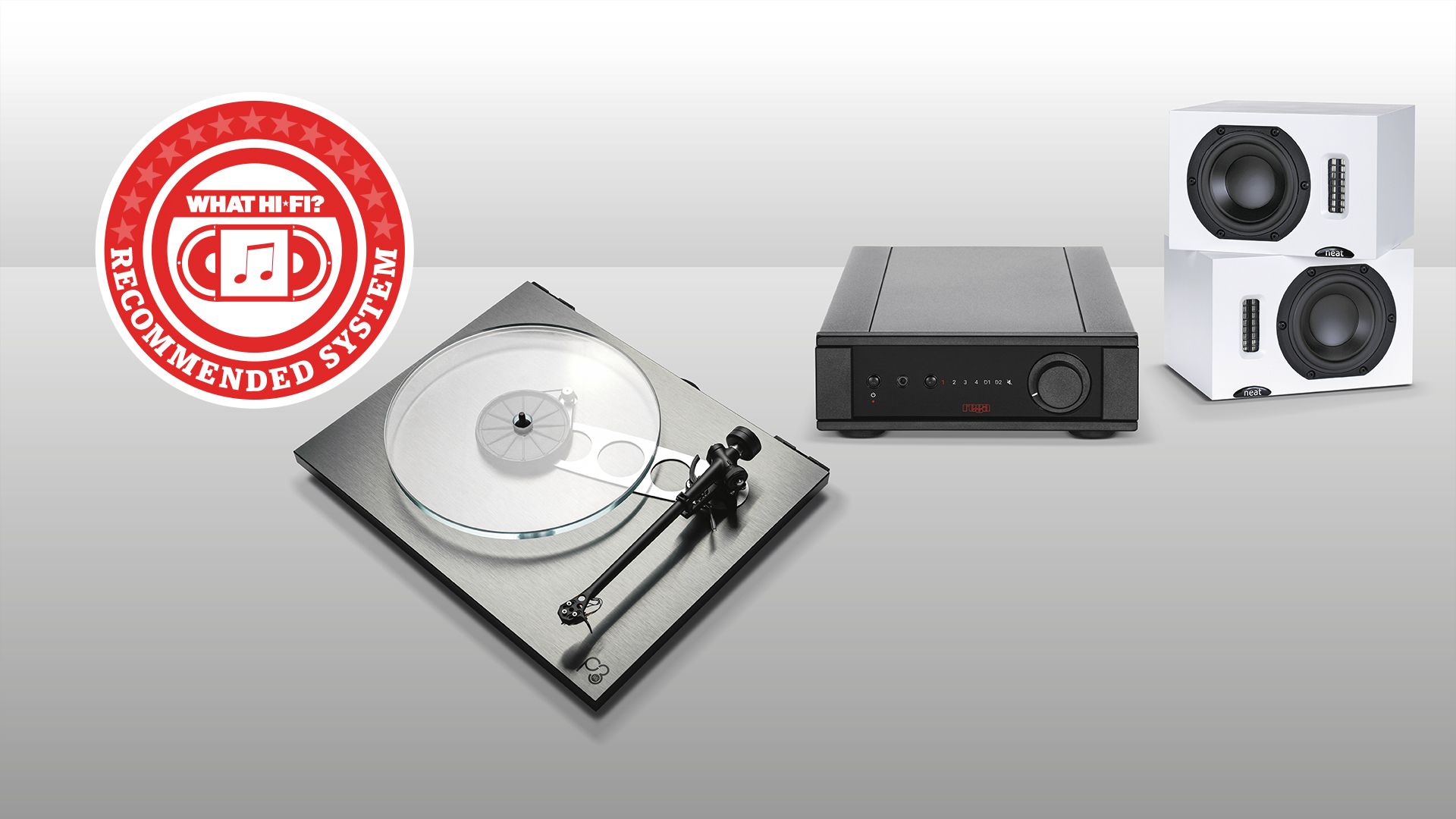 This neat and compact vinyl system is ideal for those who want high ...