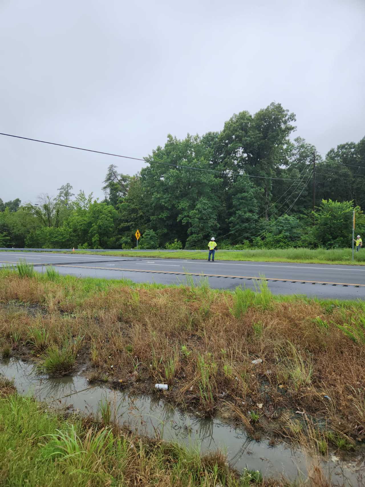 Downed Power Lines Shut Down I-95 In Virginia, Causing Major Delays: VDOT