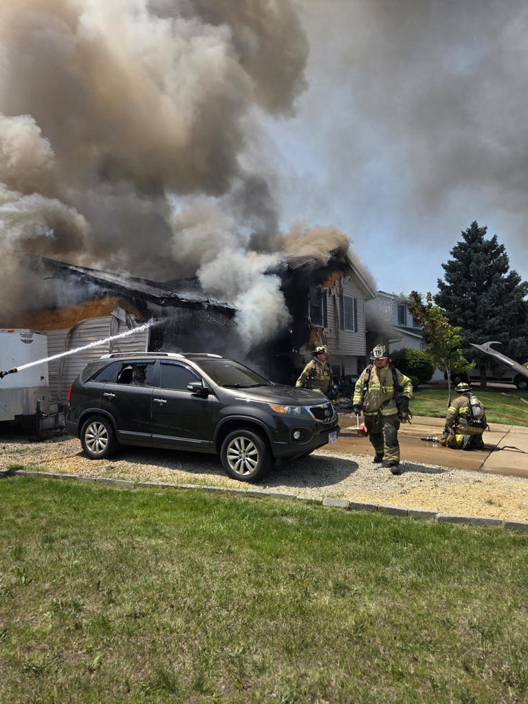 Another Joliet House Fire, This Blaze Happens At Noon: 4 Photos
