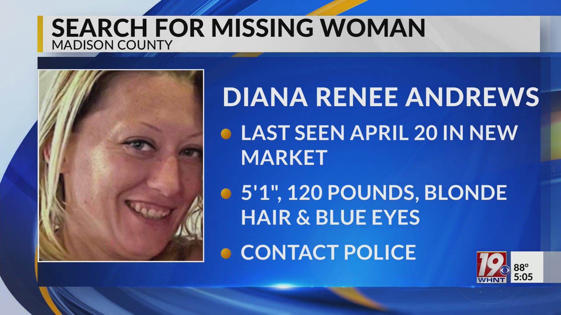 Search for Missing Woman in Madison County | June 16, 2025 | News 19 at ...
