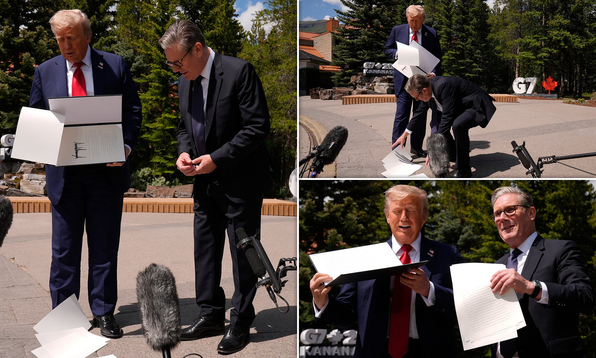 President Trump confirms US-UK trade deal has been signed and is 'done'