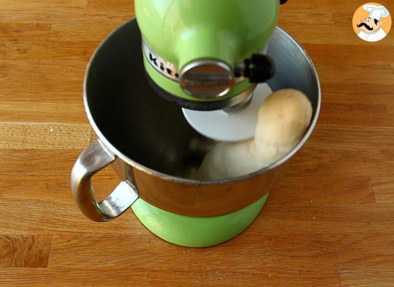 Brioche flocon à la pâte à tartiner
