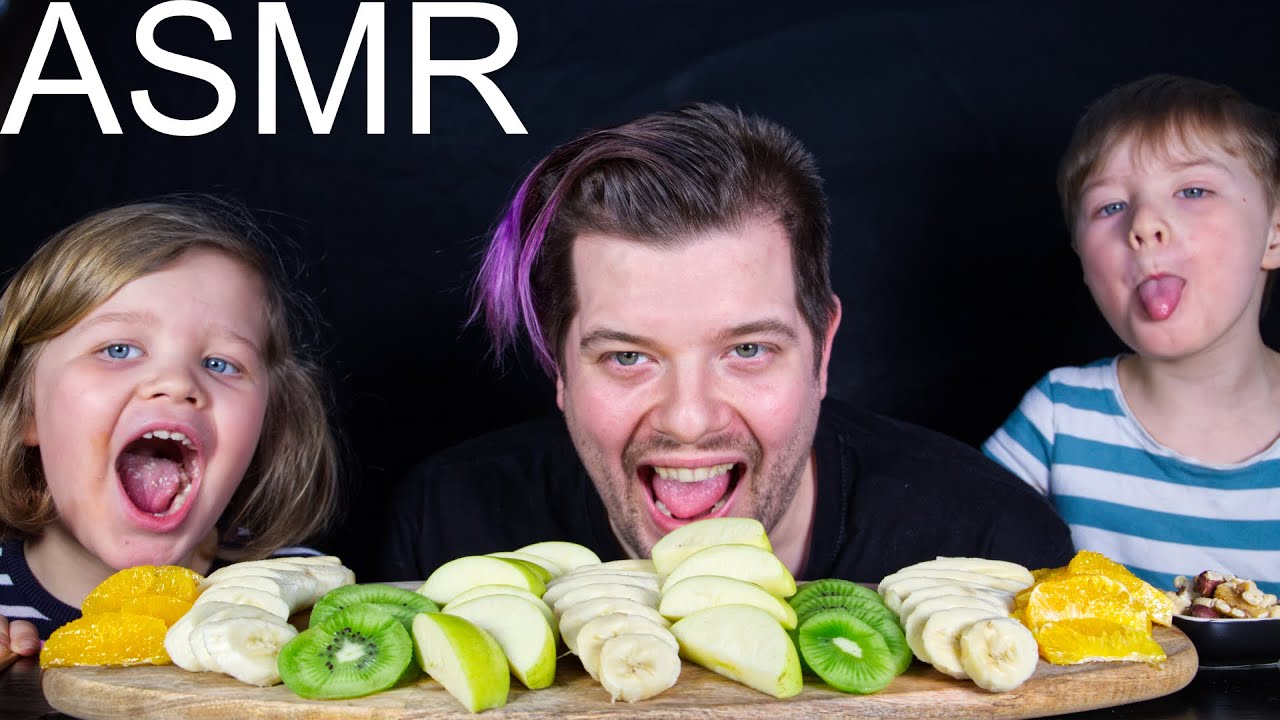ASMR Fruit Platter | Fruit Platter Mukbang