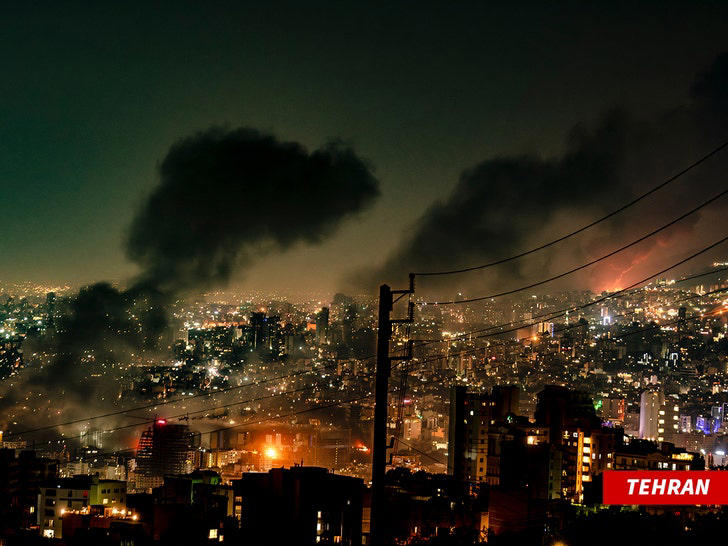 Iranian TV Anchor Dashes Off Set as Israeli Missile Crashes Into Studio ...