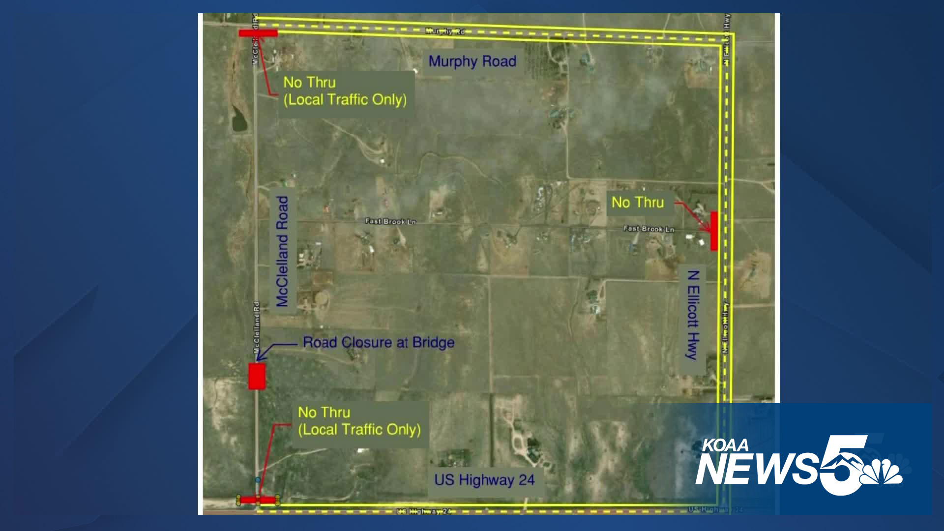 Construction to replace bridge on McClelland Road begins Monday