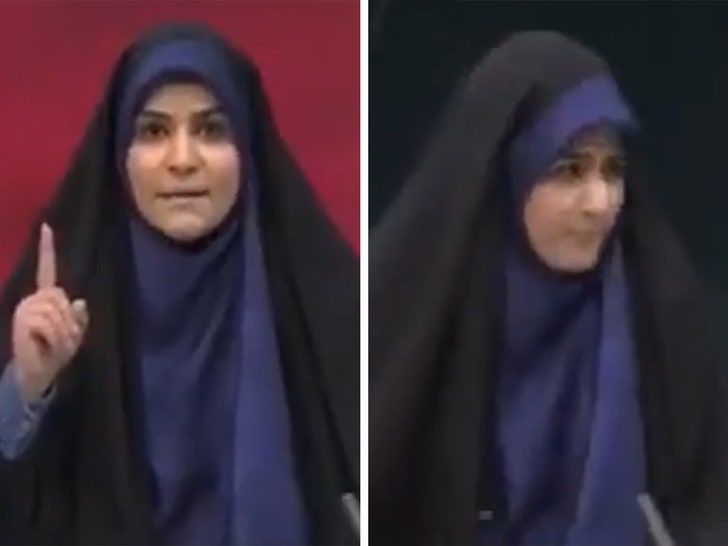 Iranian TV Anchor Dashes Off Set as Israeli Missile Crashes Into Studio ...