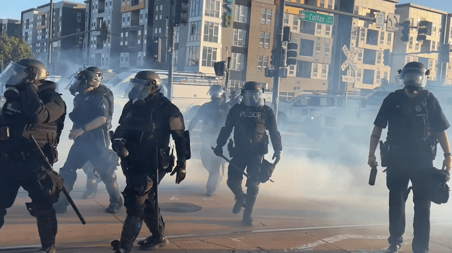 ‘We won’t tolerate violence’: Denver police discuss tactics used in ...