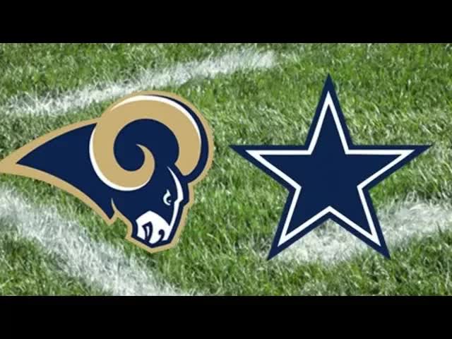 law nation sports: cowboys vs rams 2017 half time review