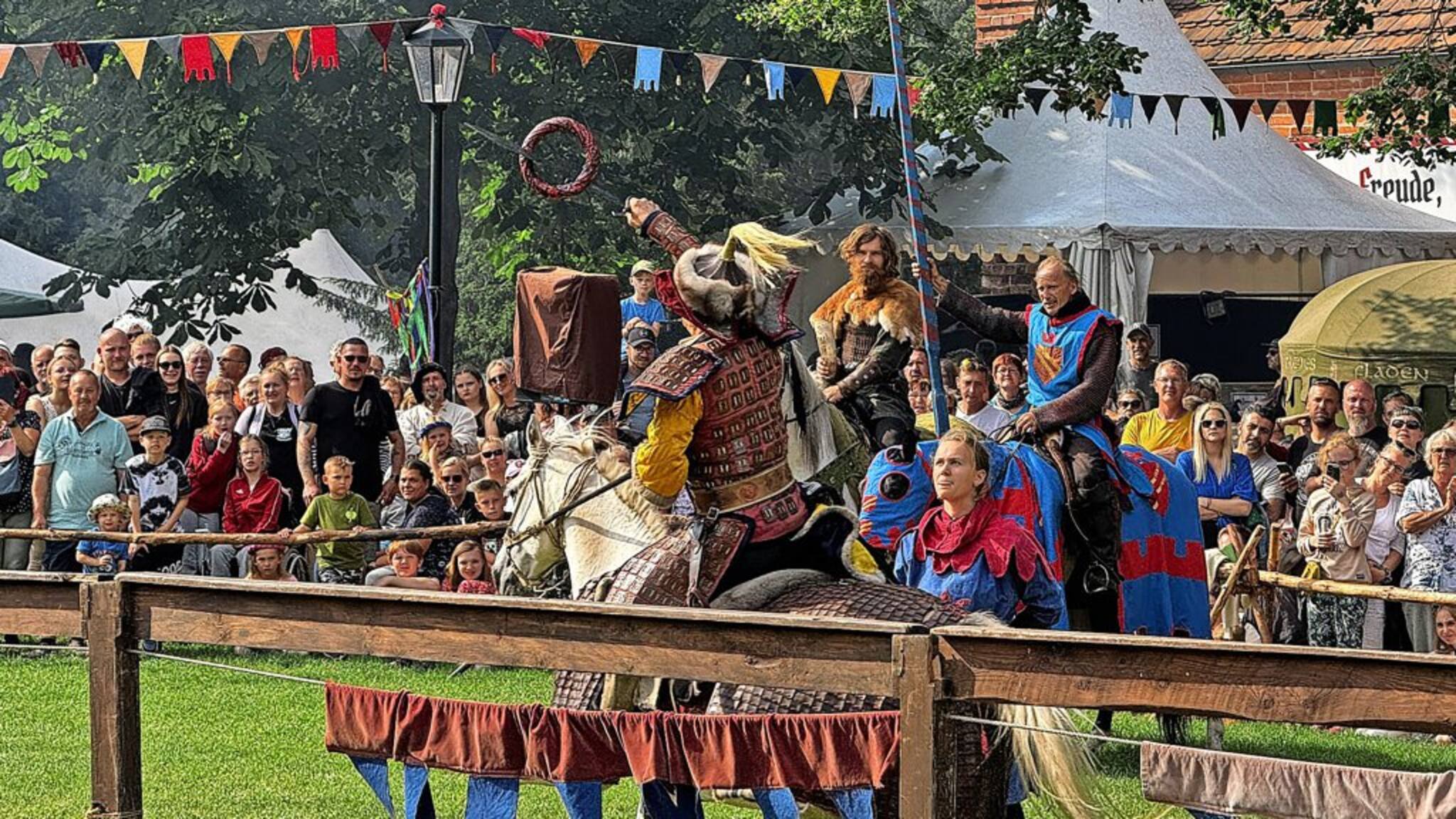 Plattenburg: Programm für das Mittelalterspektakel am 21. und 22. Juni