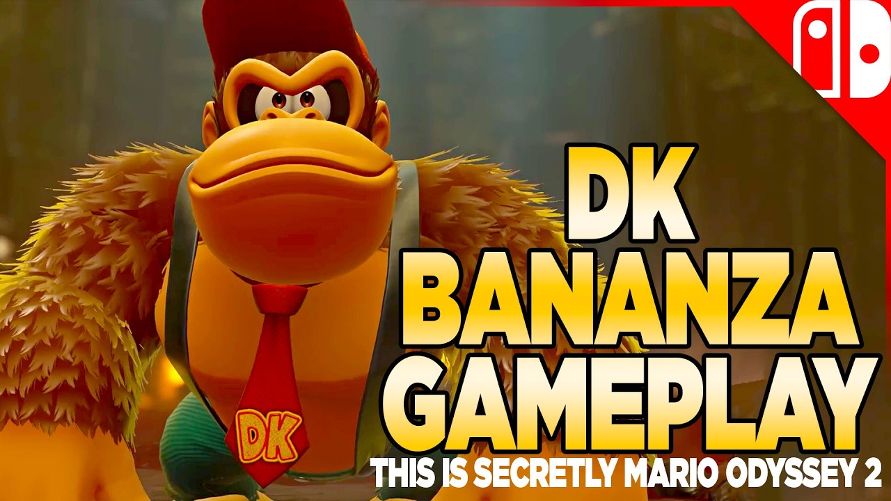 DK Bananza Gameplay Breakdown—Press Day & Treehouse Recap