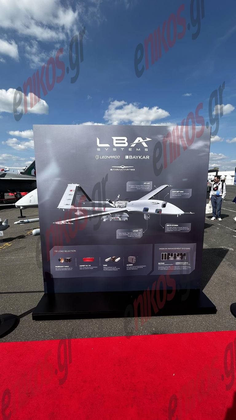 Αποστολή στη Γαλλία: LBA – Αποκαλυπτήρια τουρκικών drones με ιταλική ...