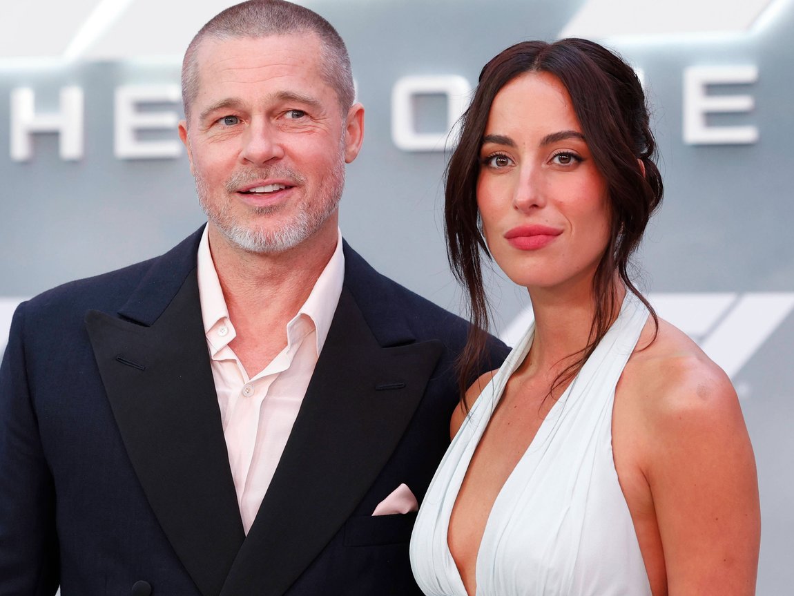 Brad Pitt and Ines de Ramon Turn Film Premiere Into Date Night