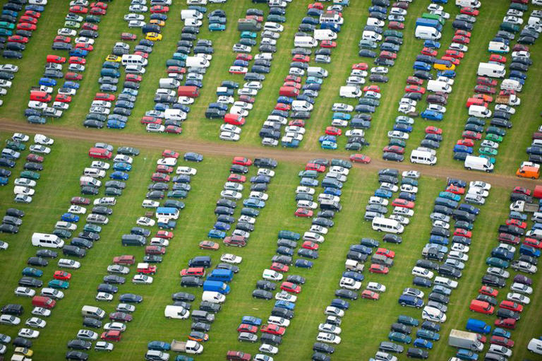 Glastonbury Festival 2025: Site map and the complete guide to parking ...