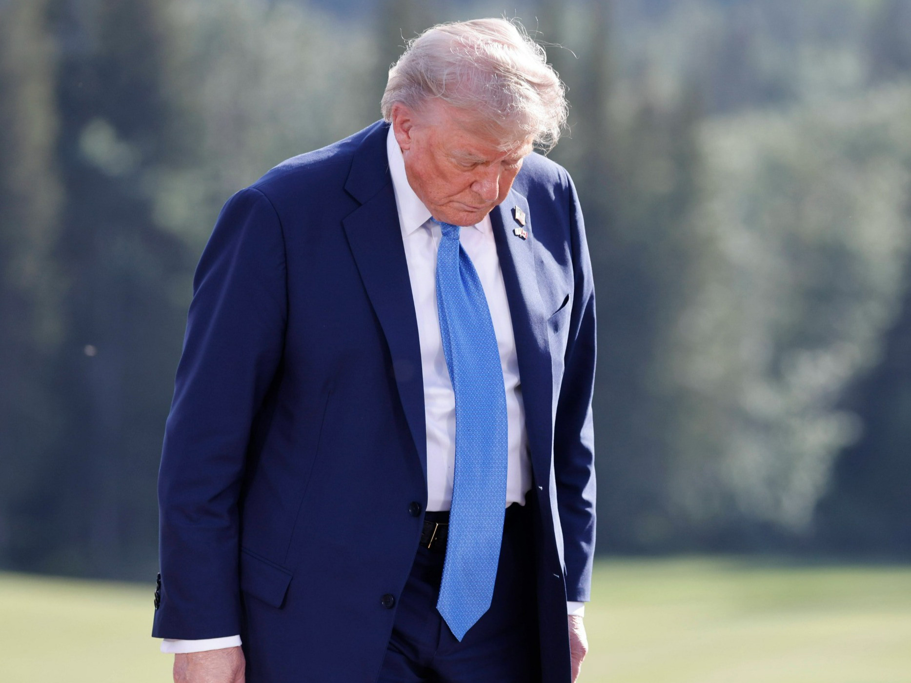 Trump w pośpiechu opuścił szczyt G7. Trump w pośpiechu opuścił szczyt G7.