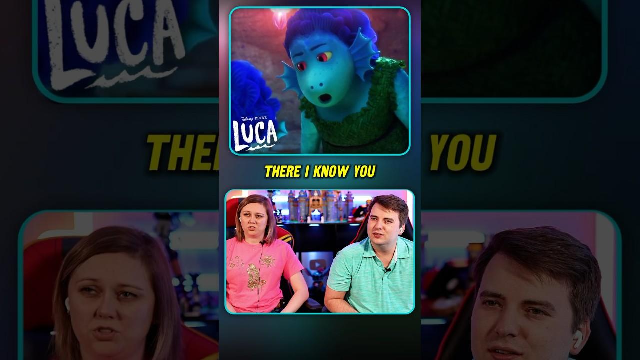 I Know You! 👀 Pixar’s Luca Reaction!