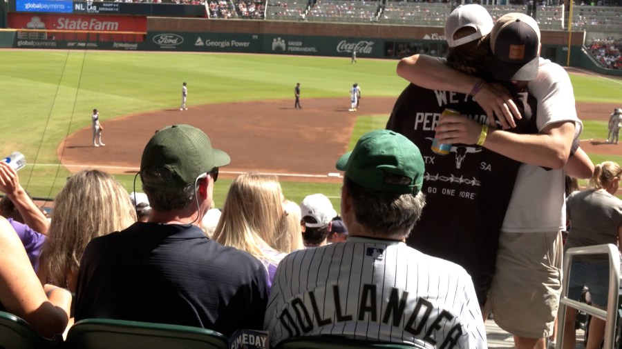 Evans native Chase Dollander makes debut at Truist Park in front of ...