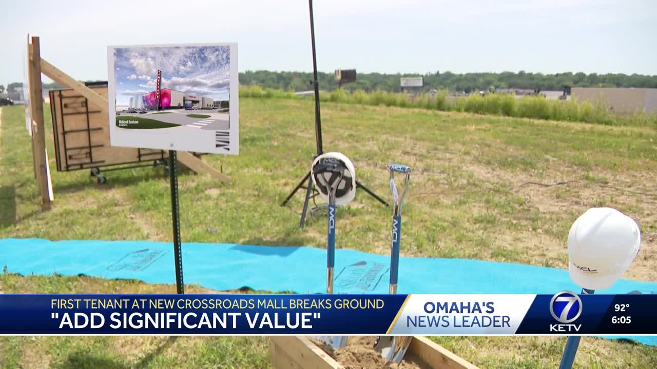 First tenant at new Crossroads development in Omaha breaks ground