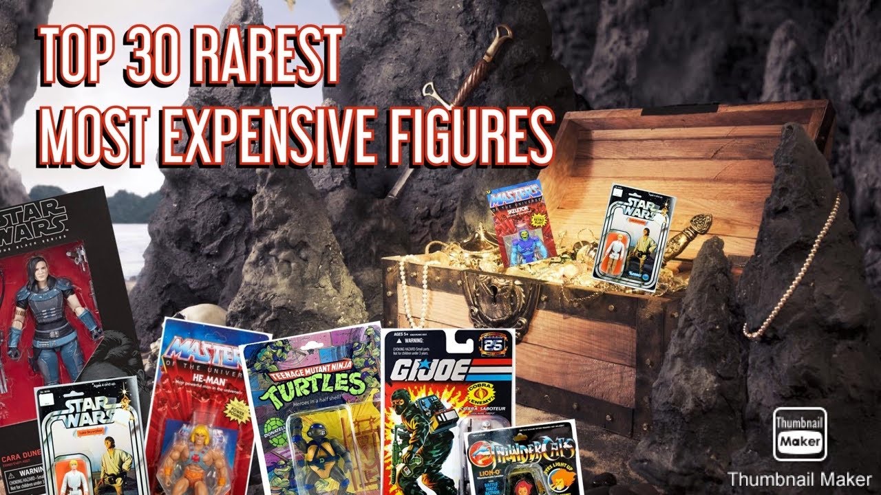 Top 30 Rarest and Most Expensive Figures
