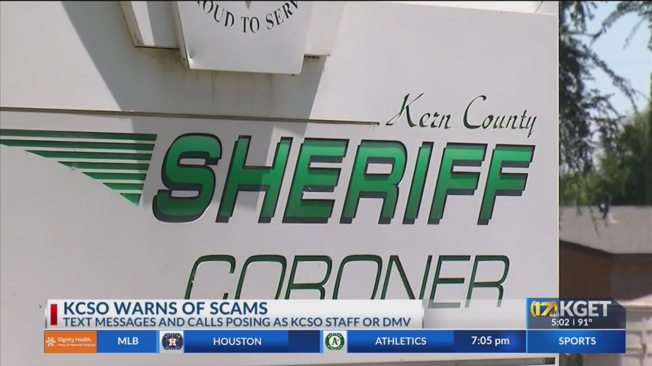 KCSO warns of scams