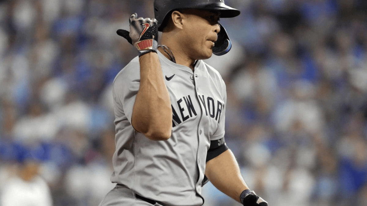 Yankees: Giancarlo Stanton gets a roaring ovation and smashes a 100 ...