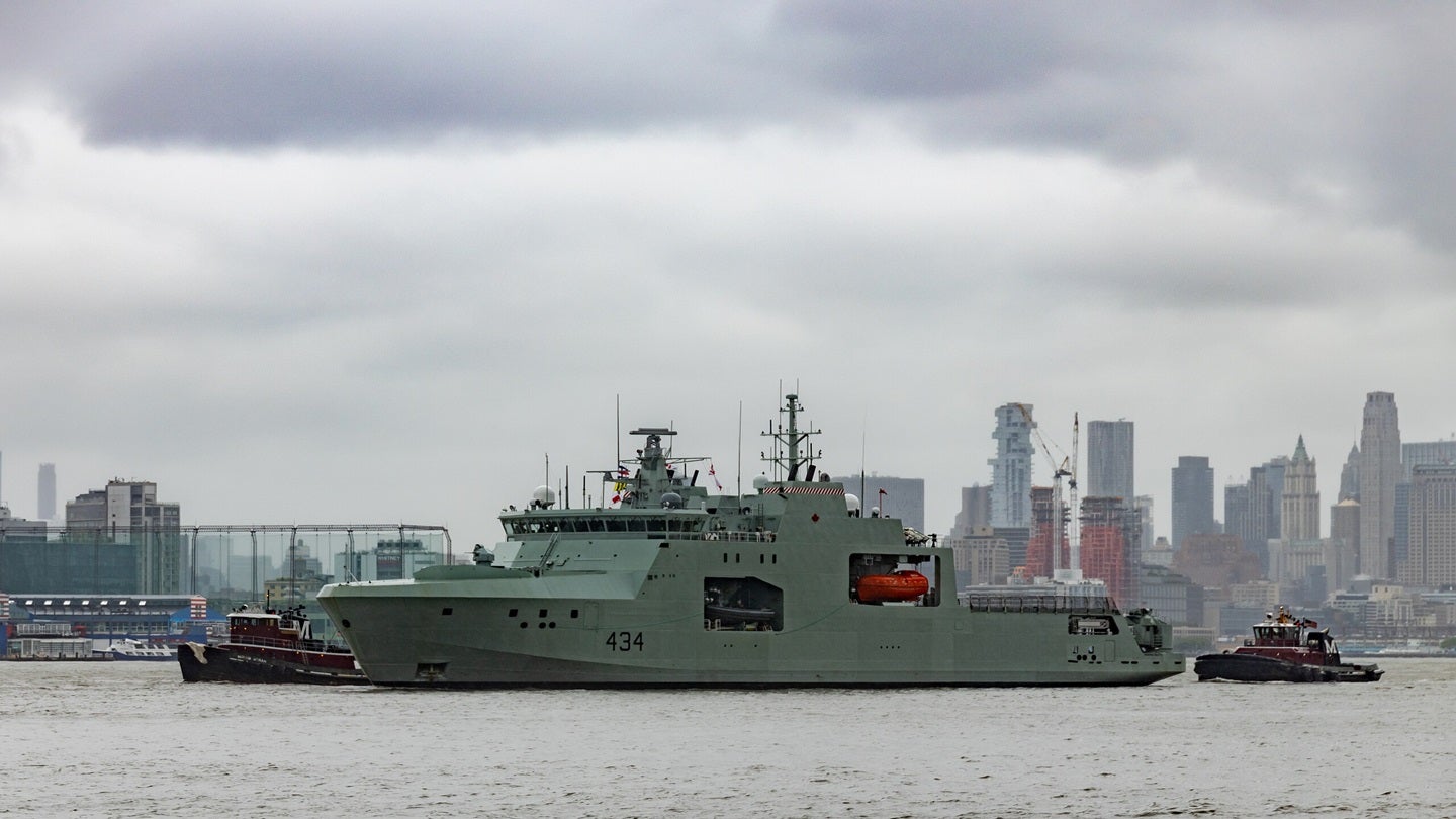 HMCS Frederick Rolette joins Royal Canadian Navy fleet