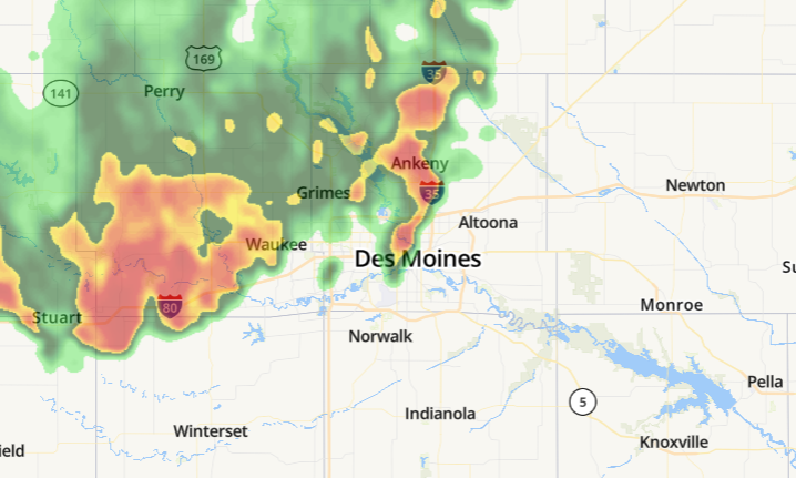 KCCI Interactive Radar: Track the weather where you are