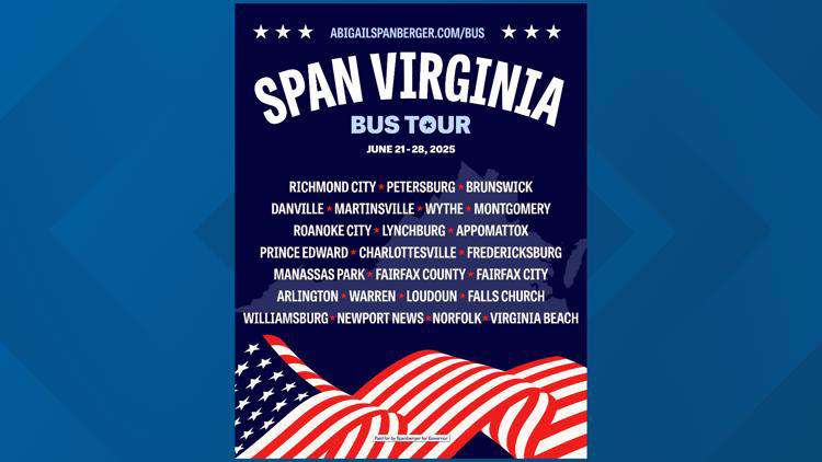 'Span Virginia Bus Tour' kicks off this weekend