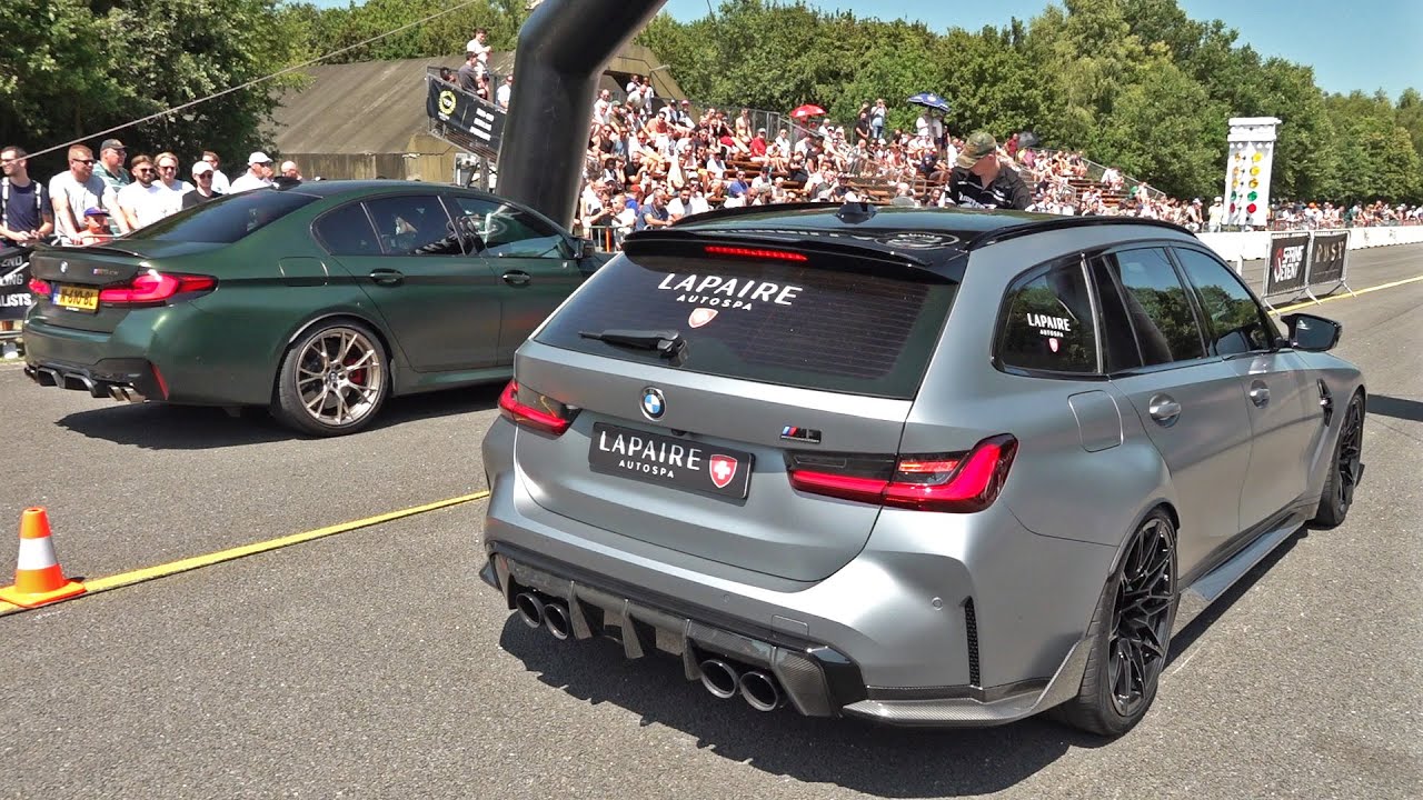 700PK BMW M3 G81 Touring vs M5 CS – Stage 2 Combi vs Super Sedan!
