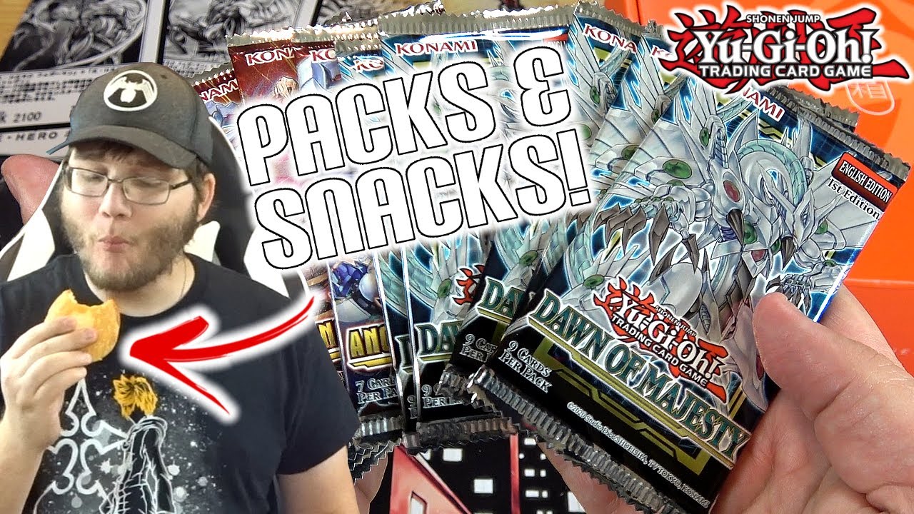 Snacks & Packs! Japanese Snacks & Yu-Gi-Oh! Pack Opening!