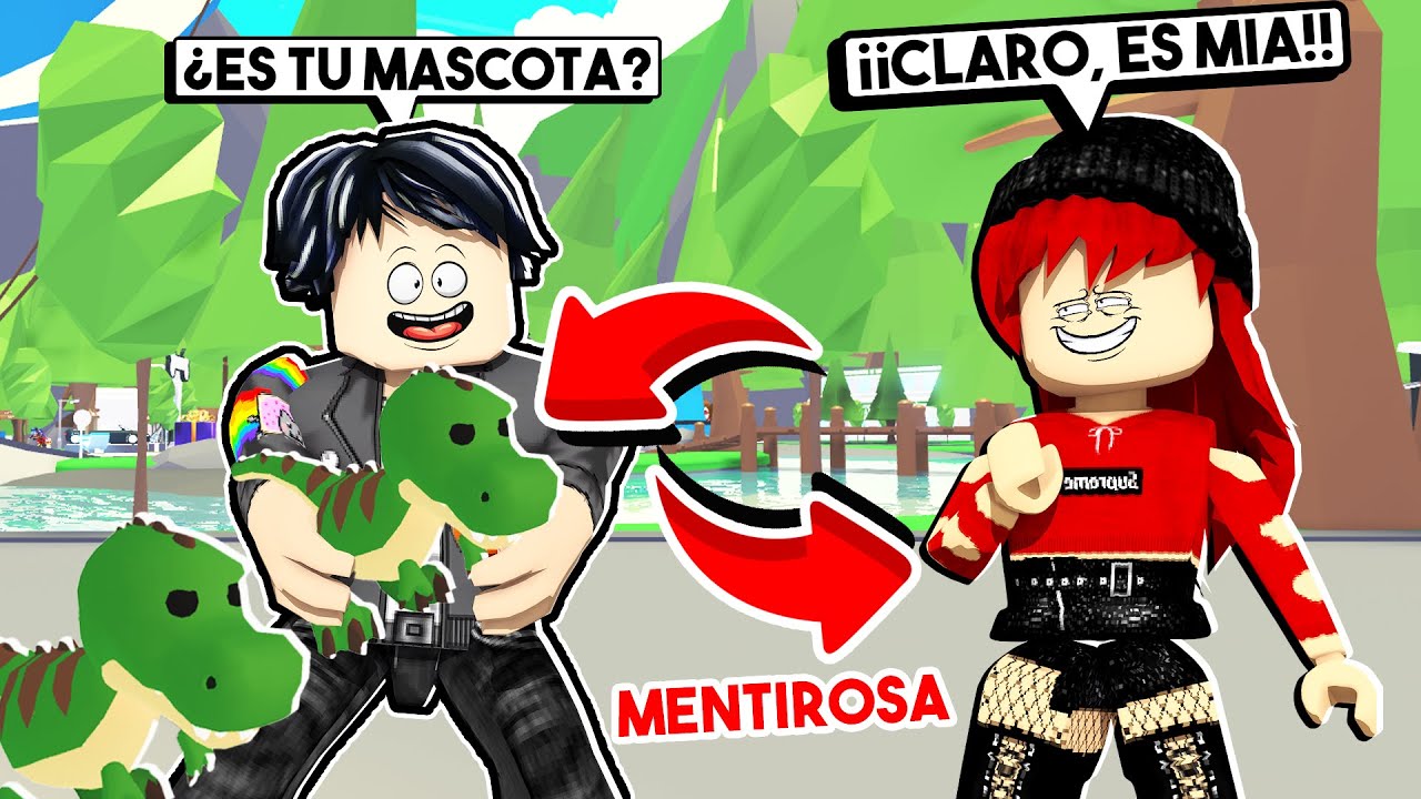 Exponiendo a Mentirosos con Mi T-Rex en Adopt Me de Roblox