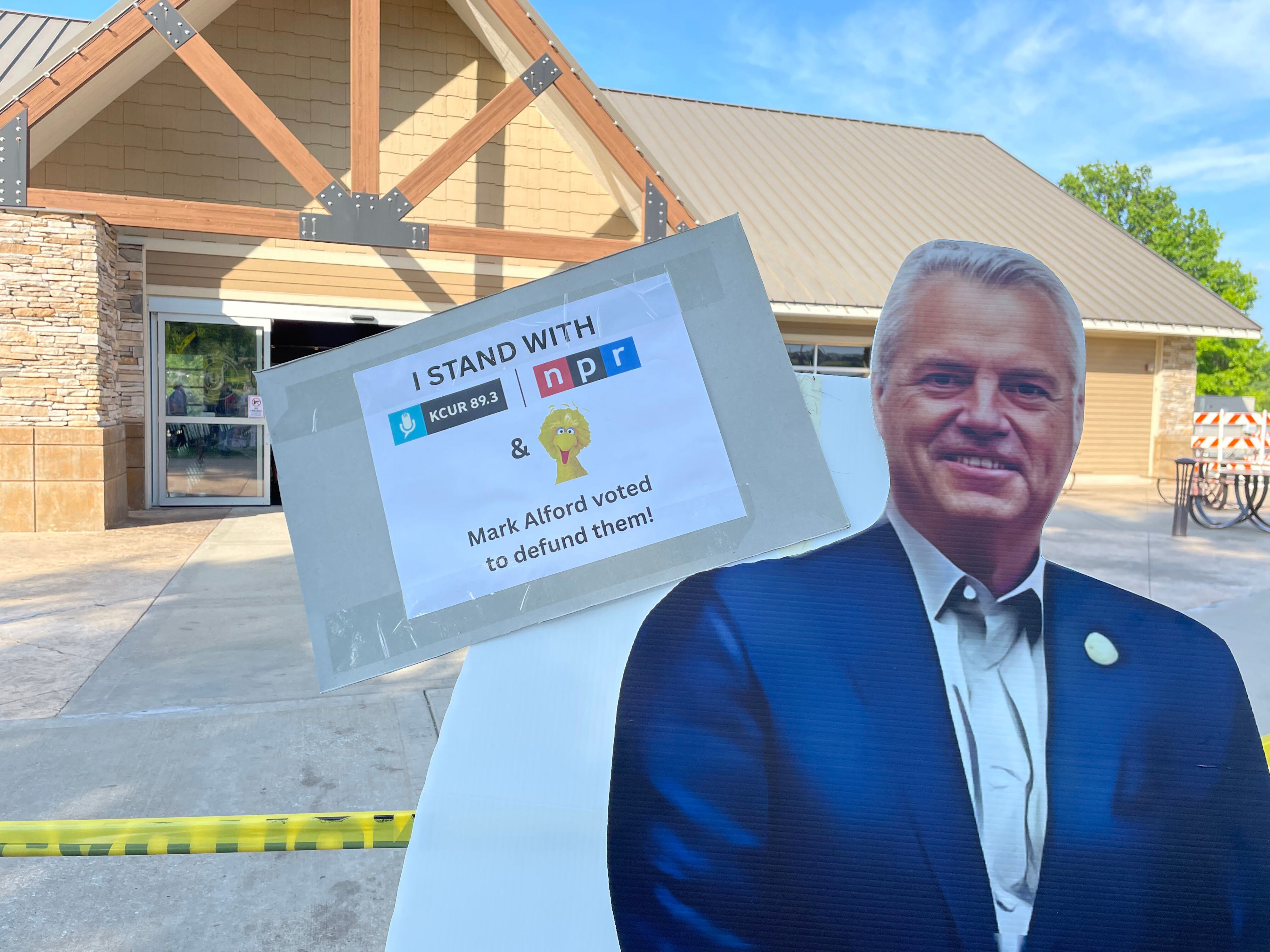 KCUR hosts divided town hall with Rep. Mark Alford