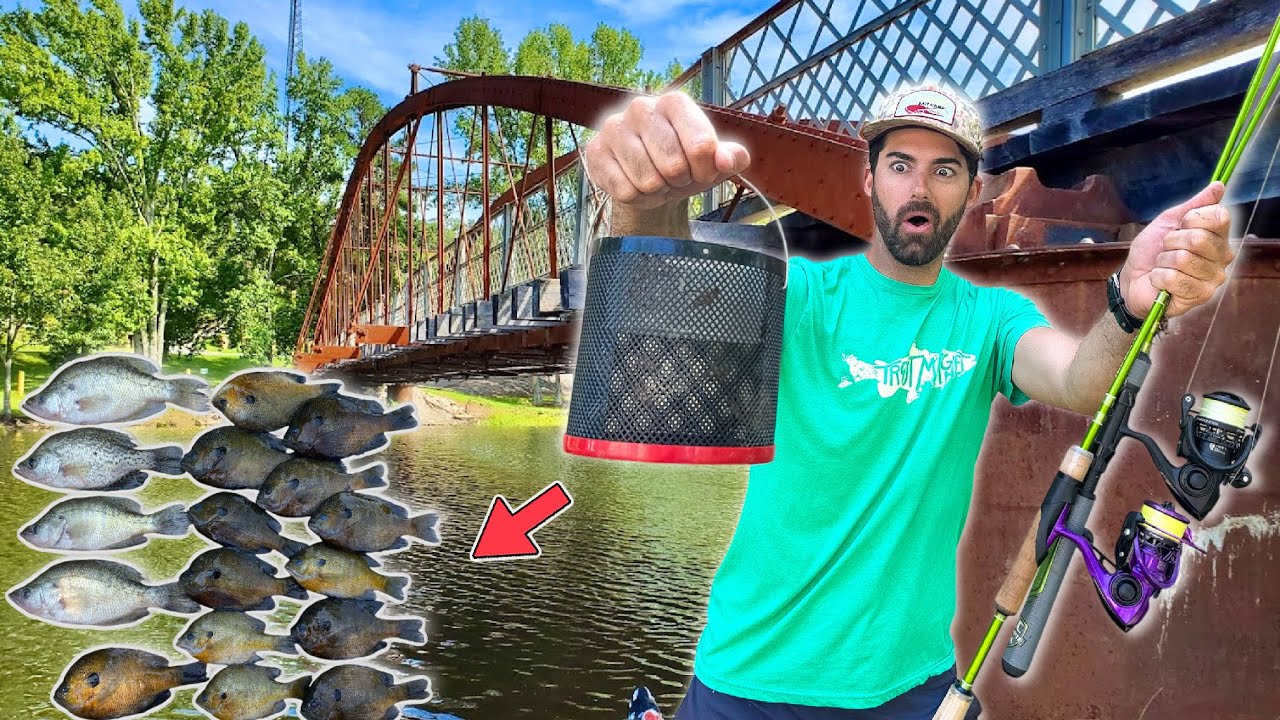 Easy springtime crappie and bluegill catch for spicy lunch fillets