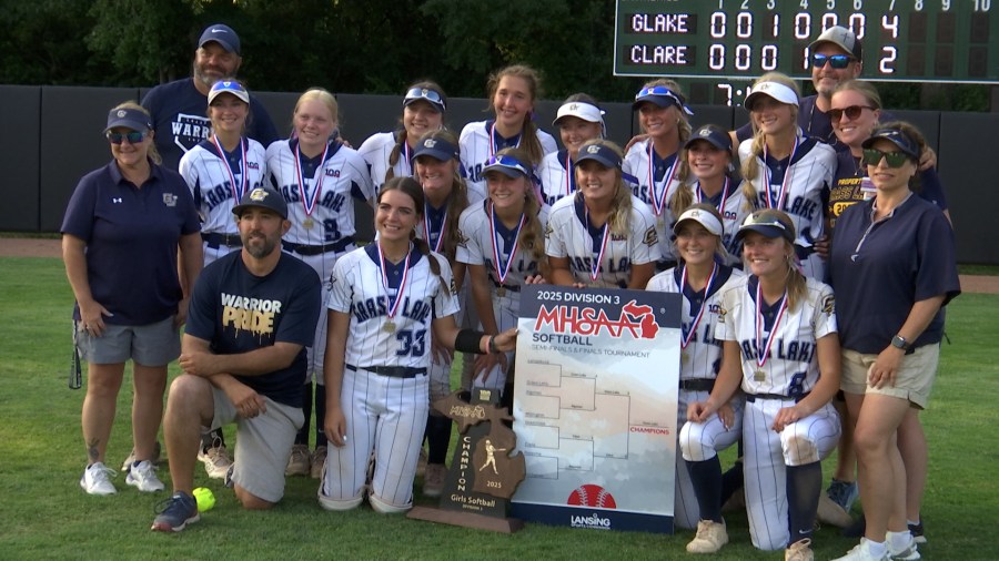 Grass Lake softball wins programs first-ever state title