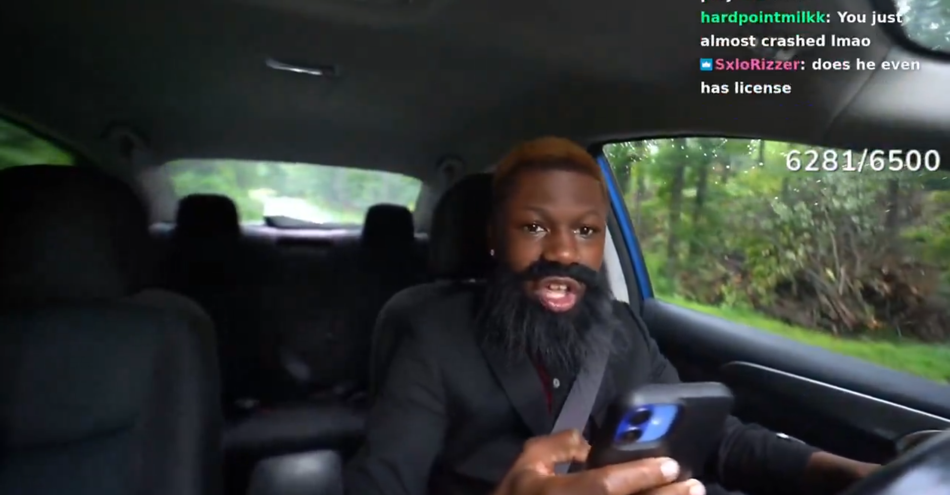 Twitch bans Kai Cenat’s friend RaKai after his reckless driving stream goes viral on social media