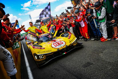 F1 paddock celebrates Kubica's Le Mans 24 Hours win