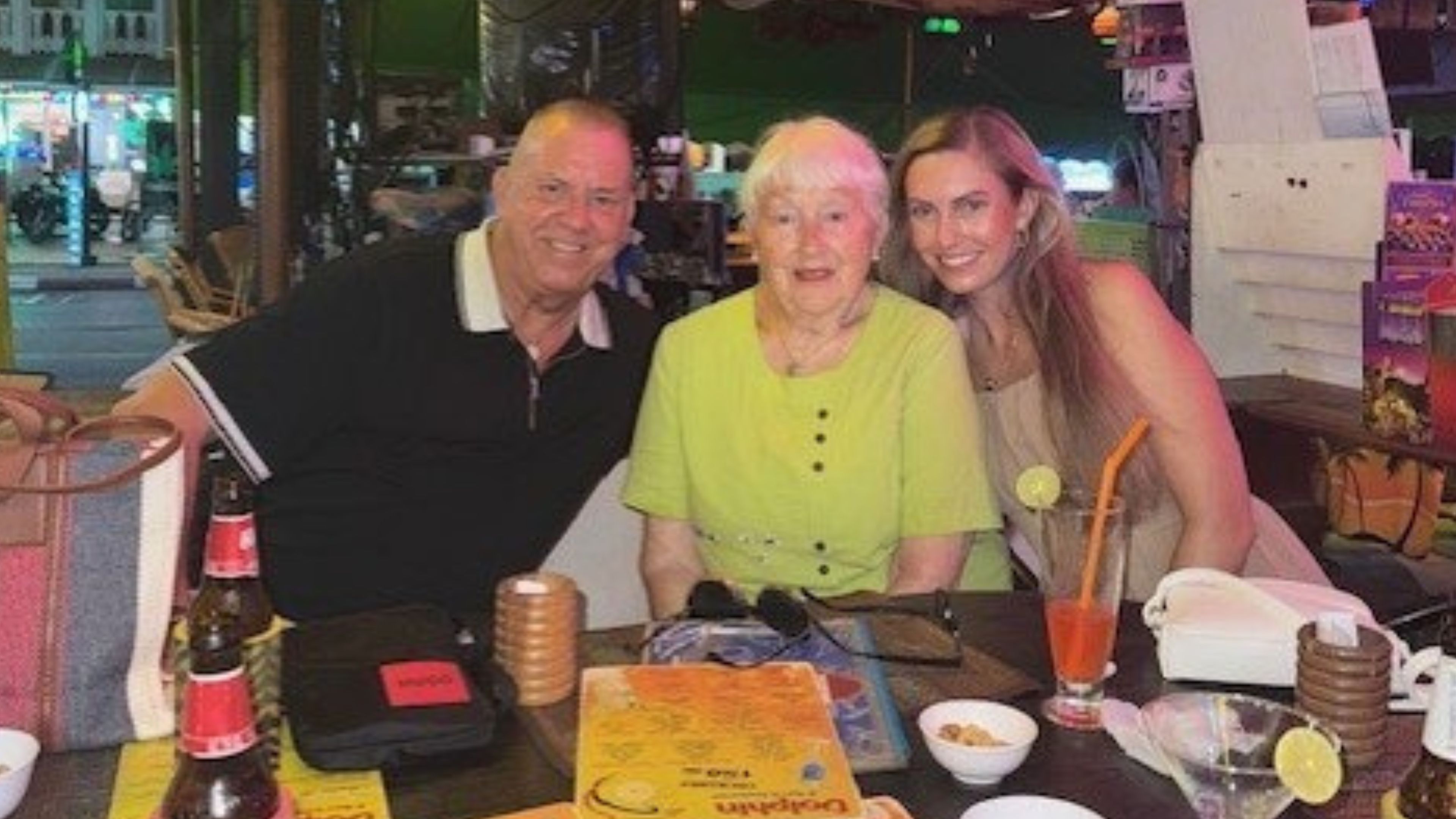 Mum, 87, surprises son in Thailand - along with 12 family members