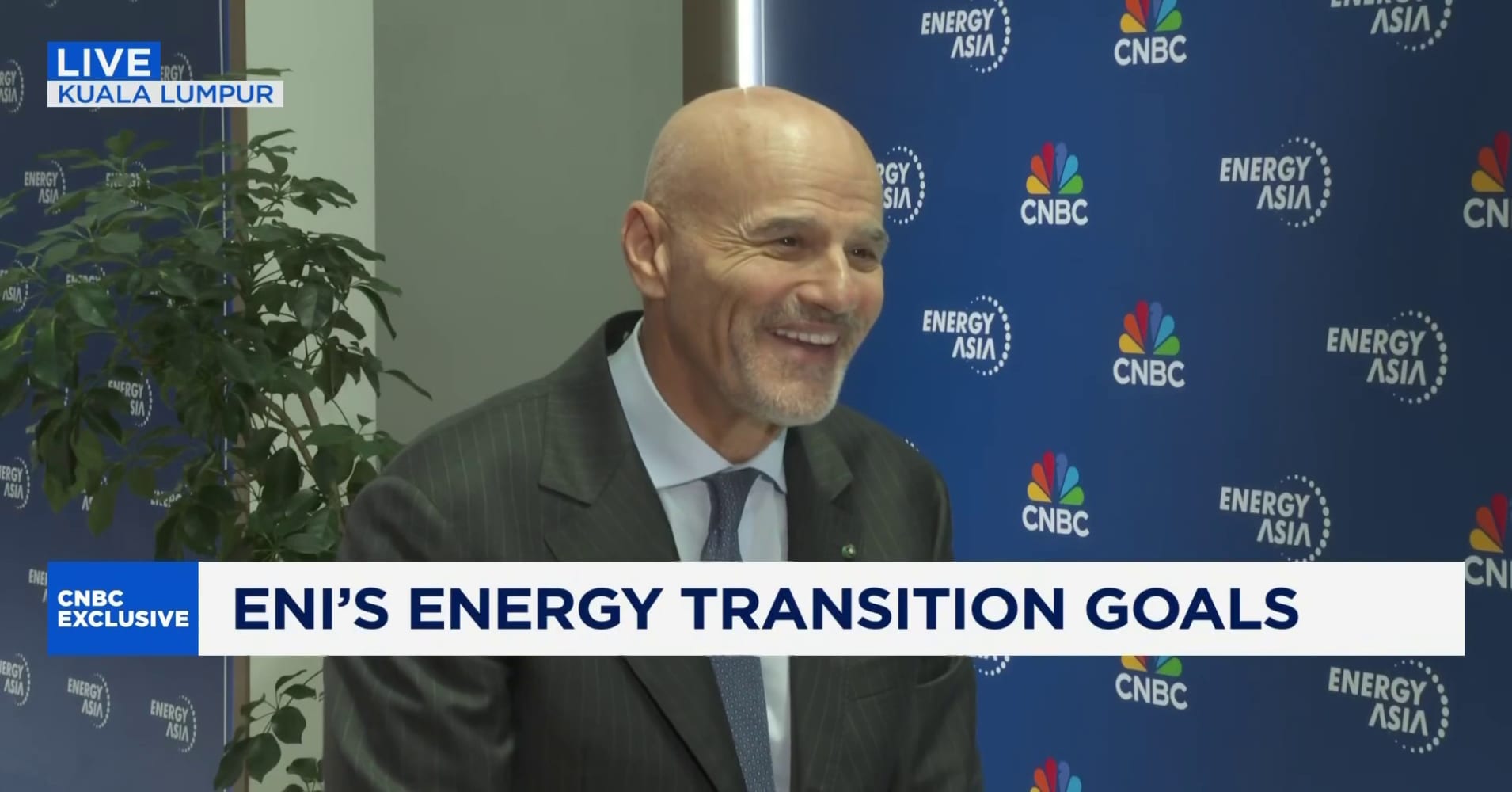 LNG will lead the energy transition, says Eni's CEO