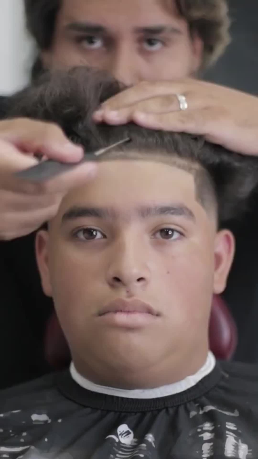 This styling session turned into a major glow-up moment.