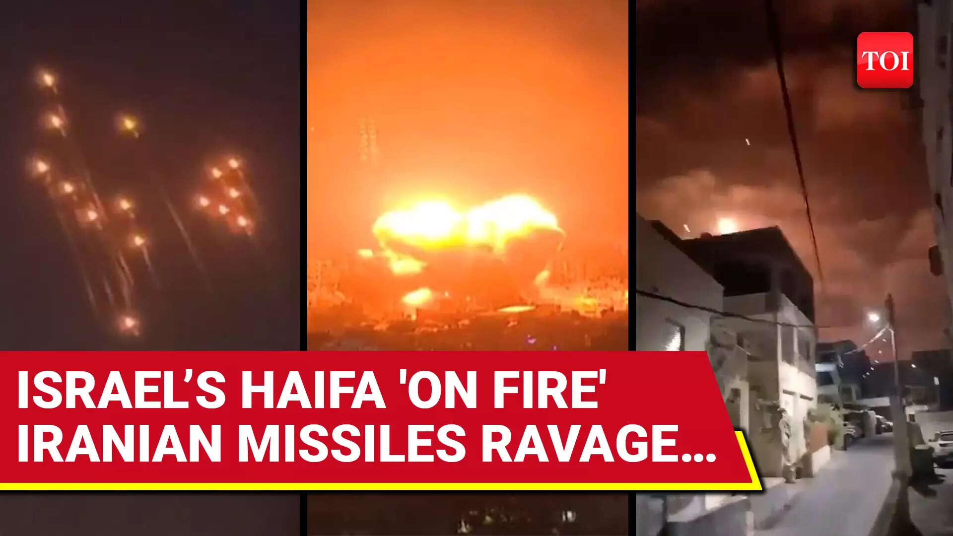 Another Iranian Missile Attack On Israeli Port City Haifa | ‘Everything ...