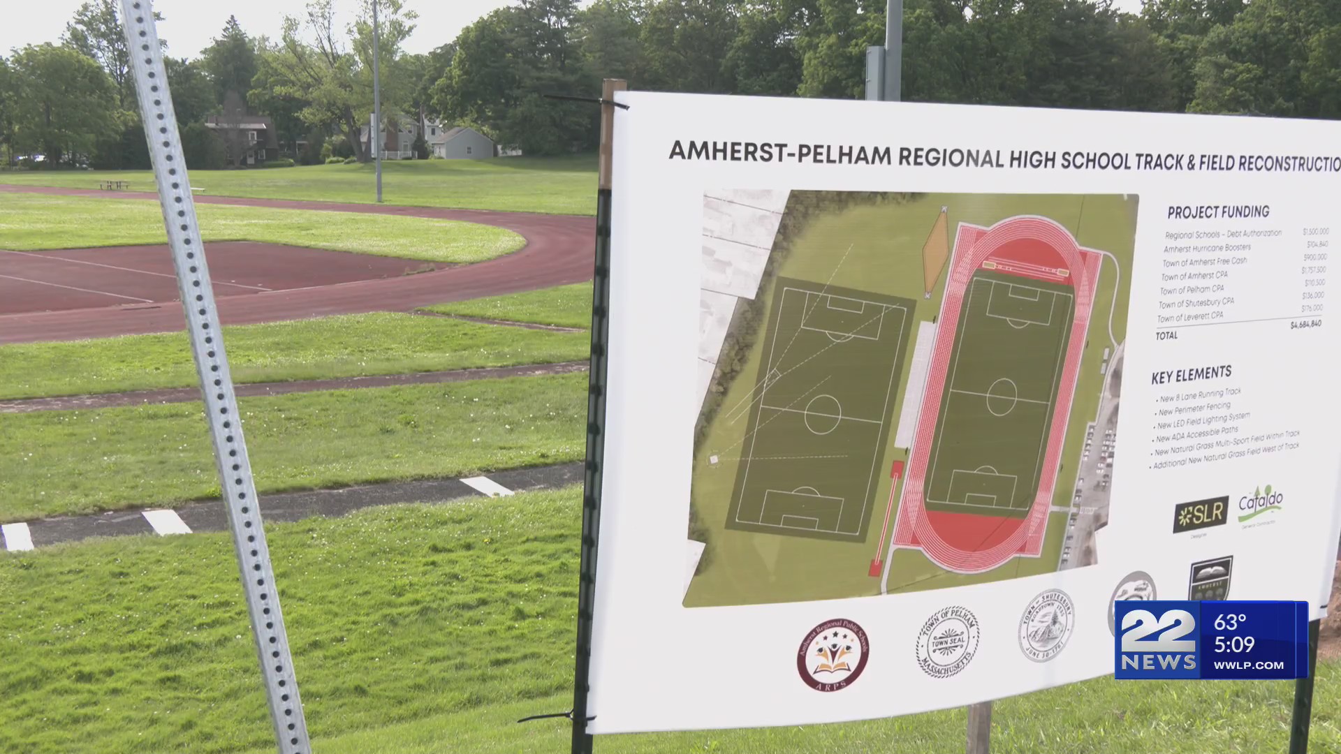 New track coming to Amherst-Pelham Regional High School
