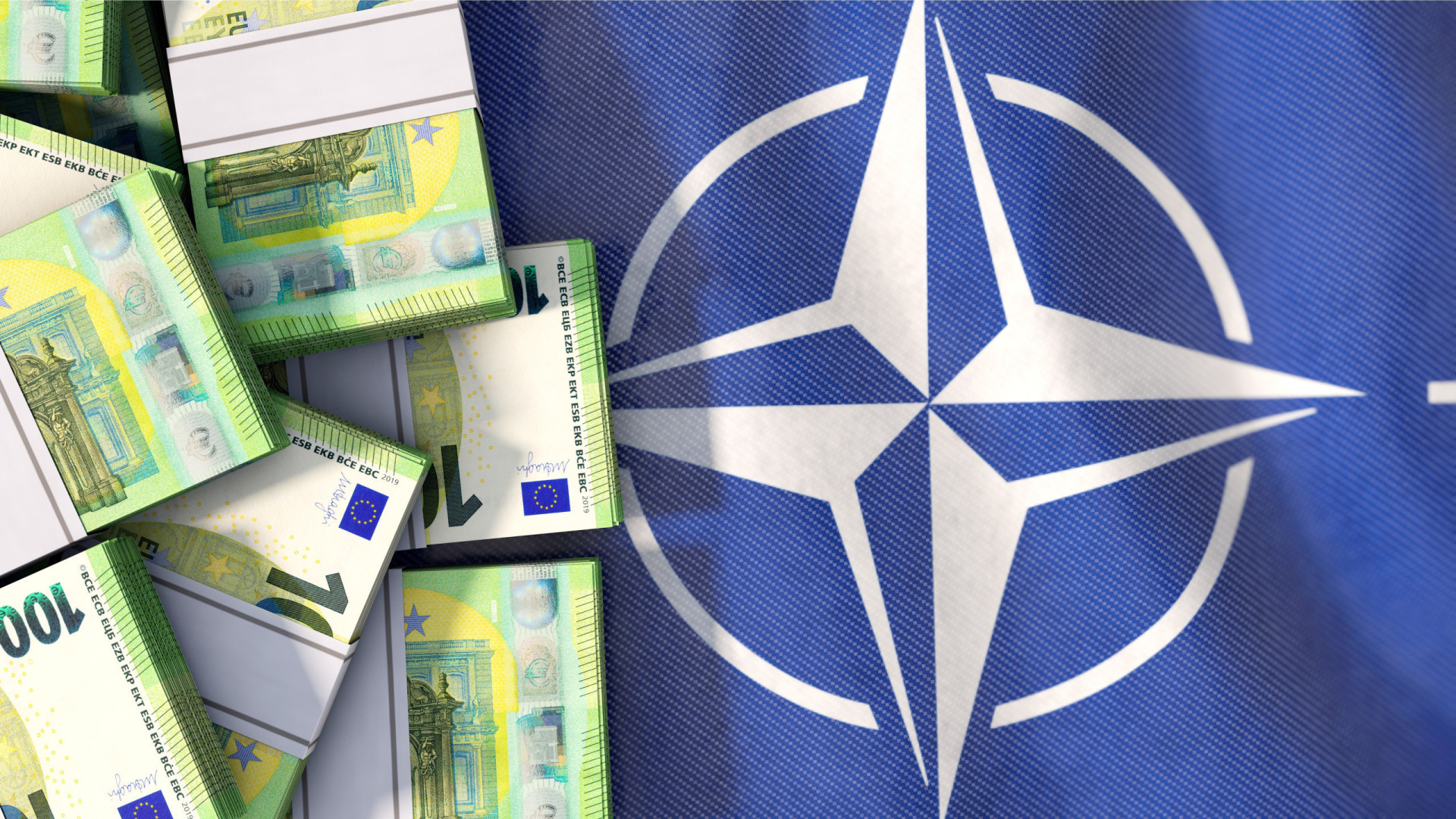 How much do NATO member states spend on defense?