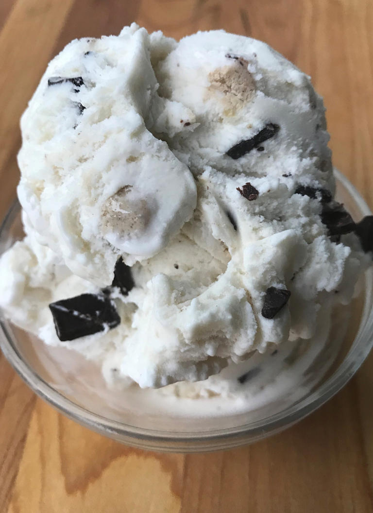 First supper then ice cream at Trinity Lutheran Church on Saturday ...