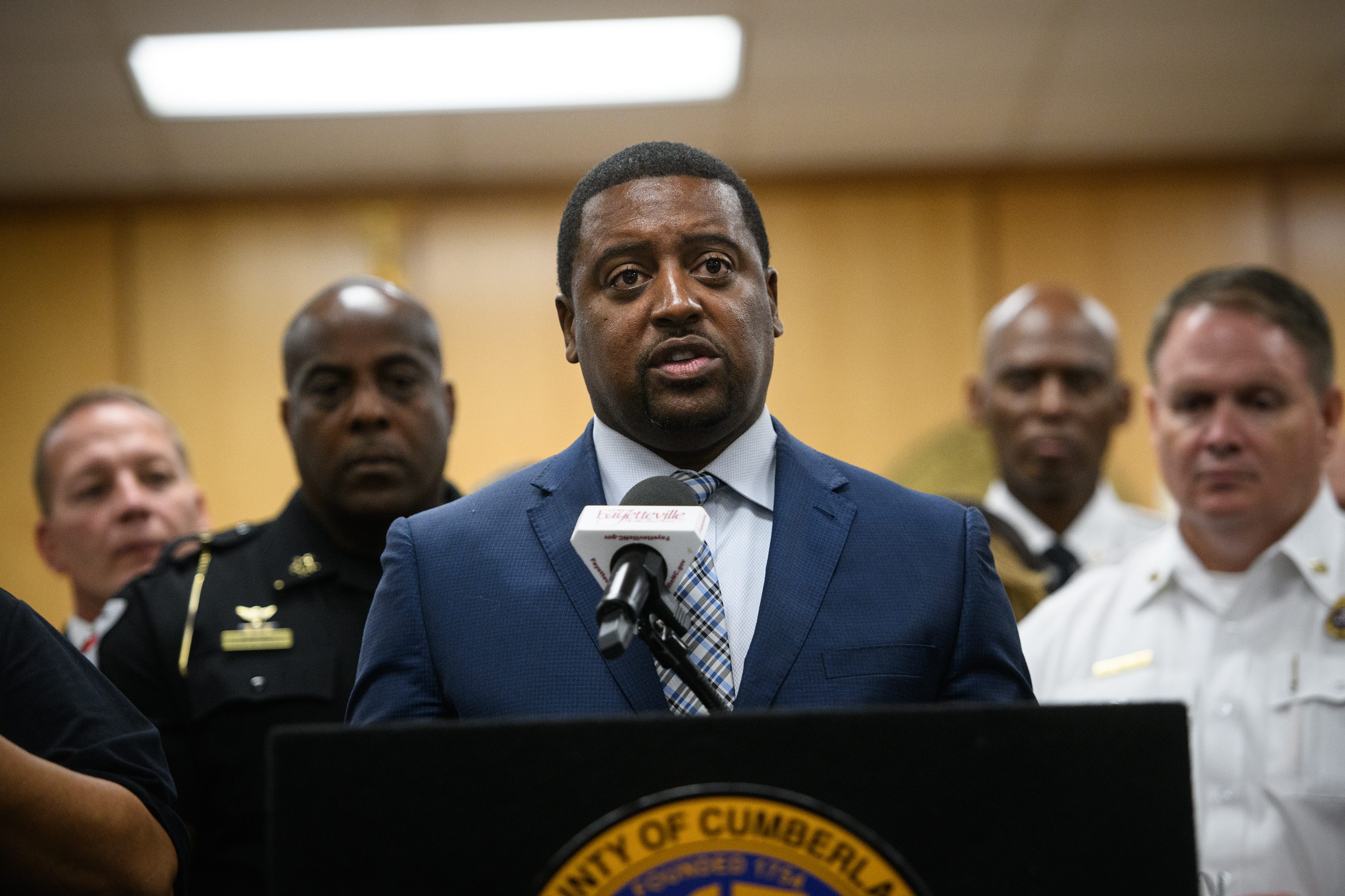 Fayetteville Mayor Colvin is calling it a day. He's moved the ball ...