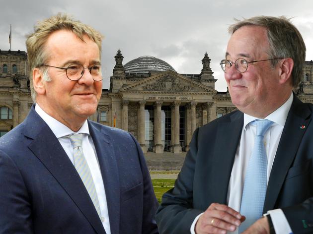 Zum Verwechseln ähnlich: Laschet und Pistorius teilen nicht nur ...